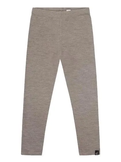 DEUX PAR DEUX Super Soft Ribbed Leggings - Heather Gray