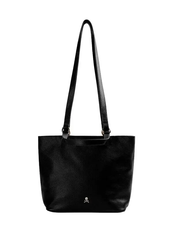 SCALPERS Sac Basic Leather Bag - Black
