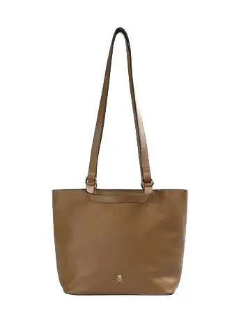 SCALPERS Basic Leather Multi-position Bag - Camel