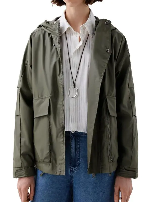 SCALPERS Raincoat - Khaki