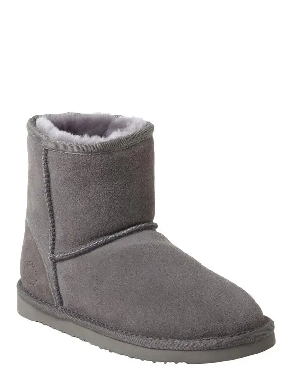 DEARFOAMS Fireside Rosebery Shearling Boots - Grey