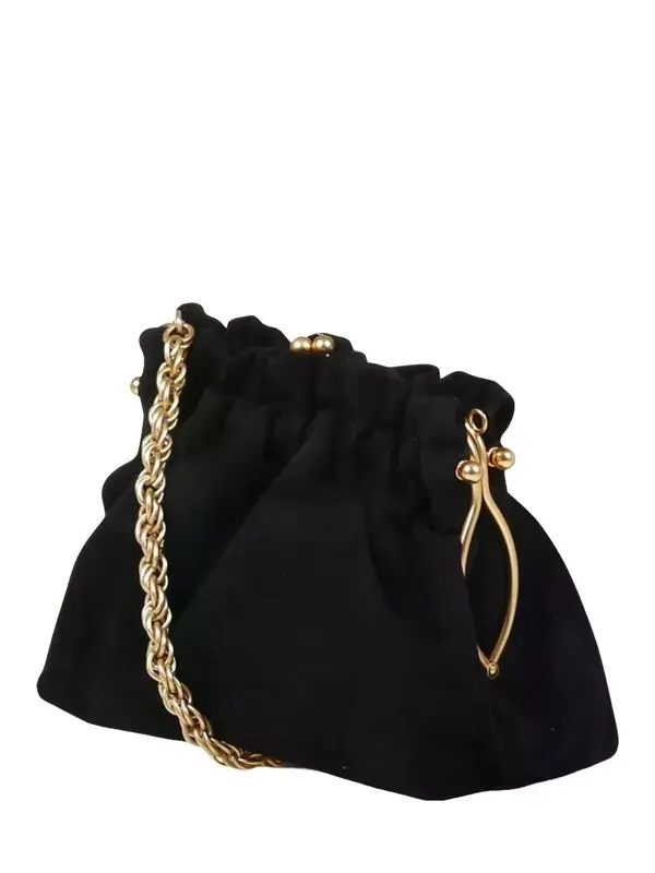 AMATO DANIELE Raviolo Clutch Bag - Black
