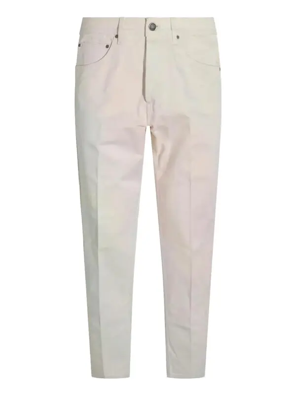 LARDINI Five-pocket Cotton Jeans - Neutrals