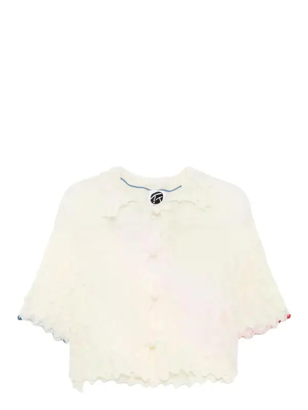 YANYAN Wool Blouse - Neutrals