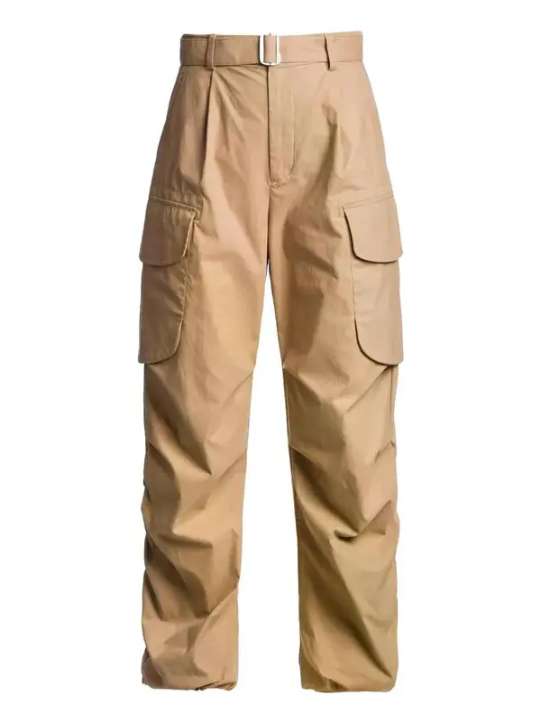 PARAJUMPERS Pleated Cargo Trousers - Neutrals
