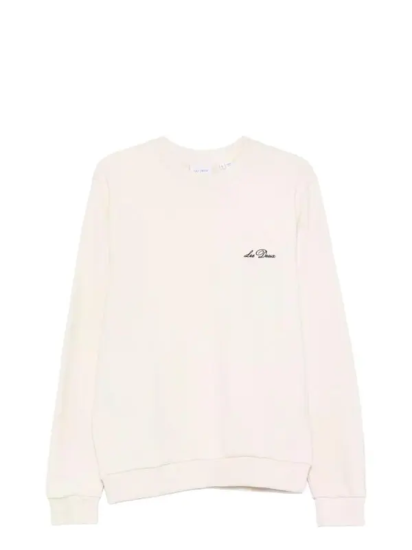 LES DEUX Diaz Crew-neck Sweatshirt - Neutrals