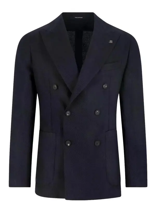 Tagliatore Double-breasted Blazer - Blue
