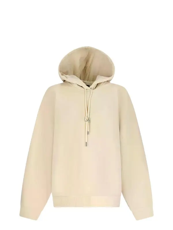 Sportmax Drawstring-detail Hoodie - Neutrals