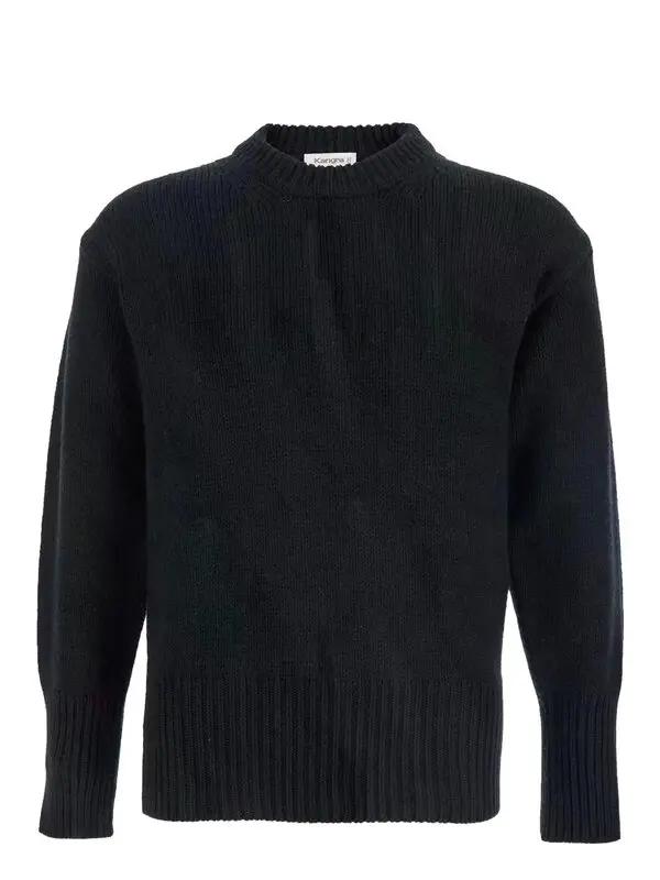 KANGRA Crew-neck Sweater - Black