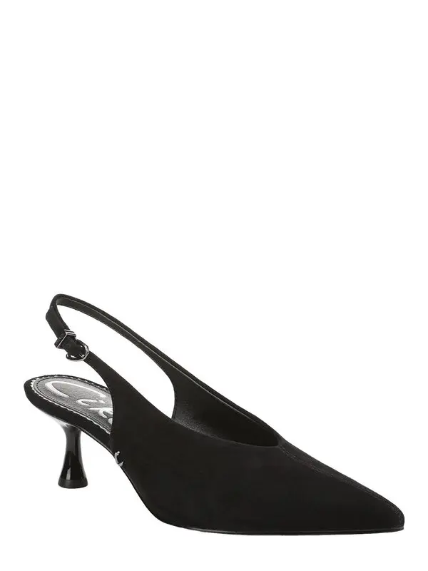CIRCUS NY BY SAM EDELMAN Fawn Pointed Toe Slingback Pump - Black