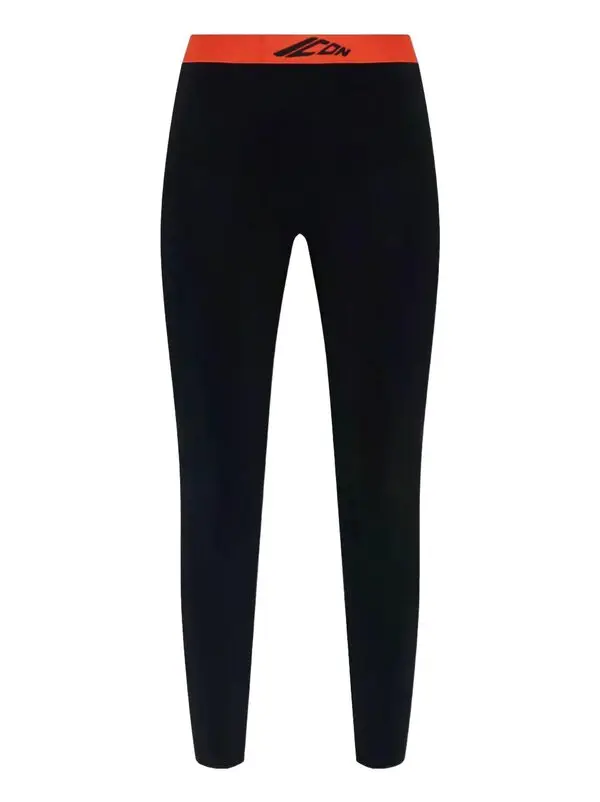 Dsquared2 Logo-waistband Leggings - Black