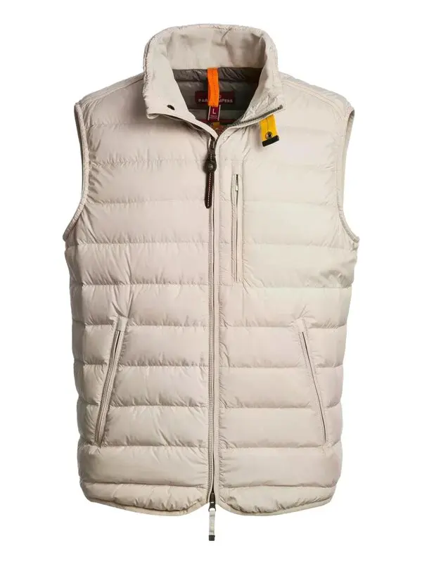 PARAJUMPERS Quilted Zip-front Gilet - Neutrals