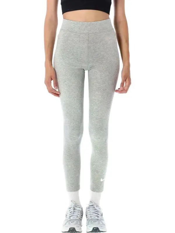 Nike Swoosh Logo 7/8 Leggings - Grey