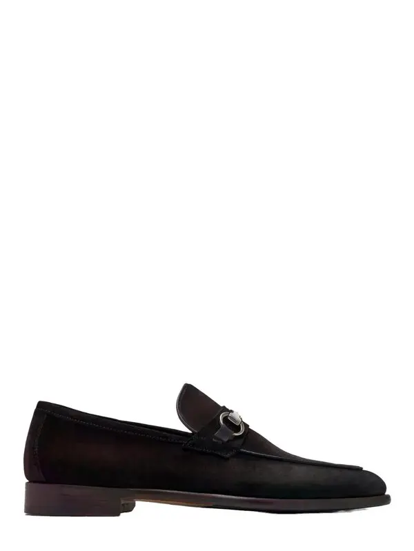 Magnanni Suede Loafers - Brown