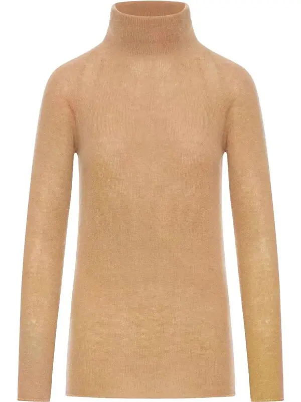 ROBERTO COLLINA Cashmere Turtleneck Sweater - Neutrals