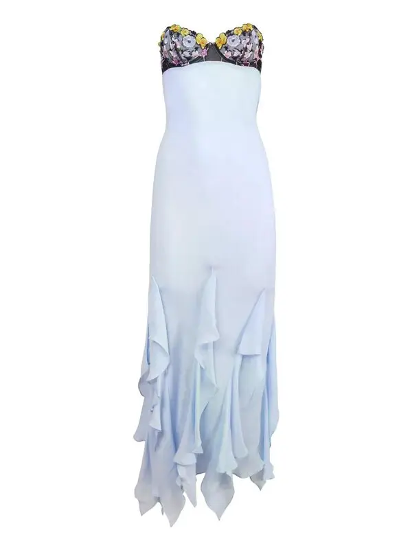 Fleur Du Mal Eden Dress - Blue