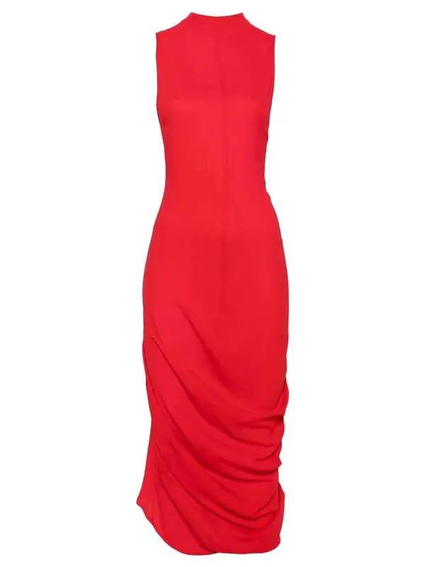 Jacquemus La Robe Midi Dress - Red