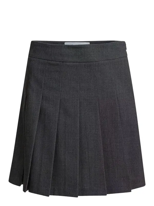 SEMPER Pleated Mini Skirt - Grey