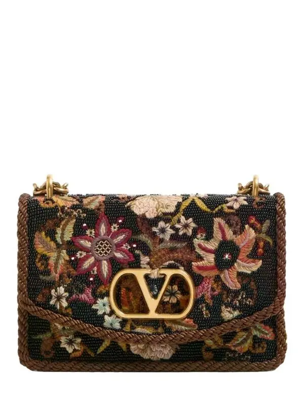 Valentino Garavani Small Vain Shoulder Bag - Black