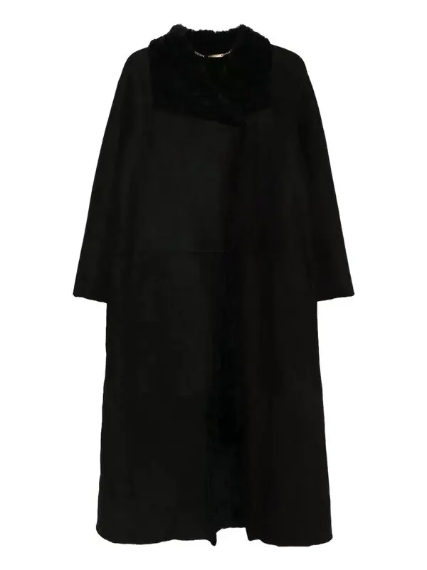 Nour Hammour Birthday Reversible Coat - Black