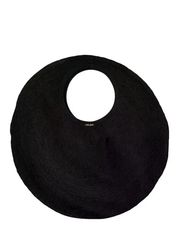 Cult Gaia Circular Shoulder Bag - Black