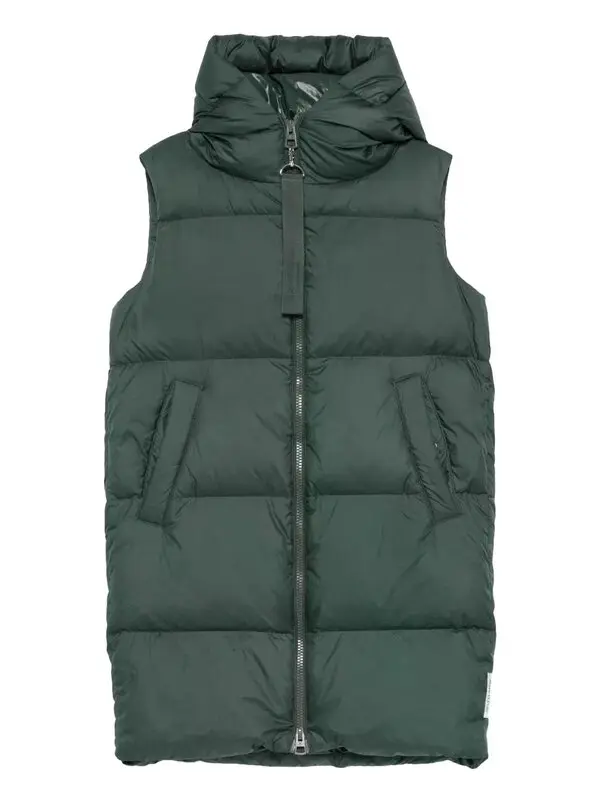 Marc O'polo Sleeveless Quilted Coat - Green