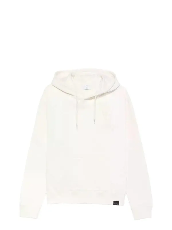 COURREGES Hooded Top With Pocket - Neutrals
