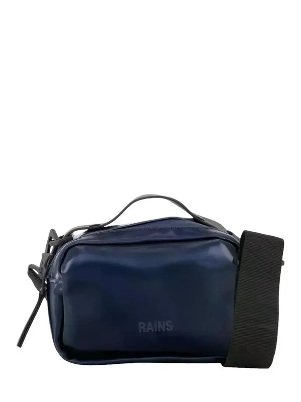 Rains Logo-print Shoulder Bag - Blue