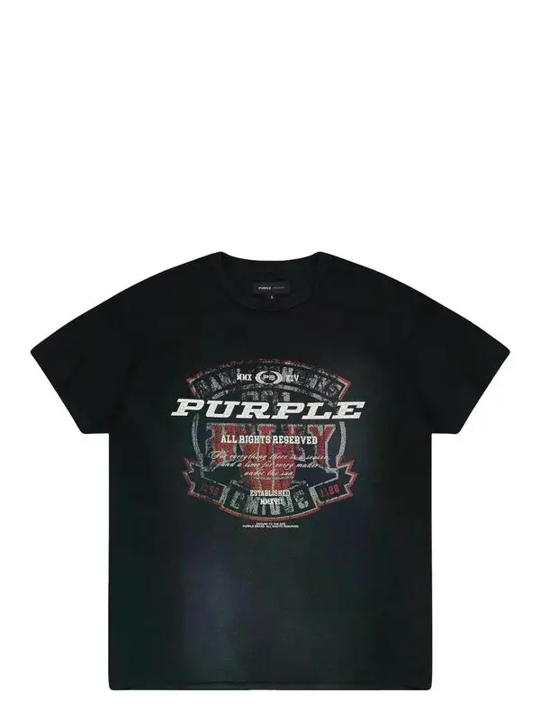 PURPLE BRAND Inside Out T-shirt - Black