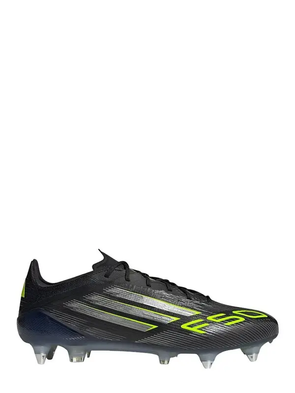 Adidas F50 Elite Sg Athletic Shoe - Core Black/iron Metallic/lucid Lemon