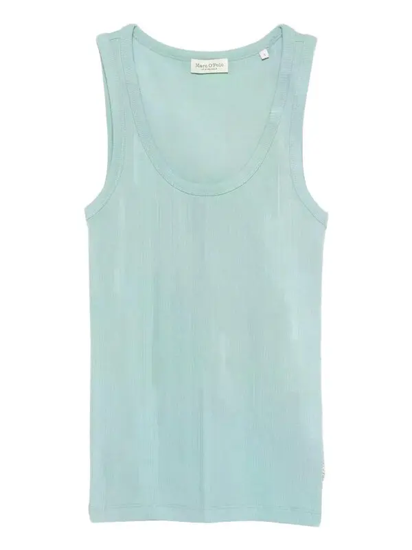 Marc O'polo Scoop-neck Sleeveless Top - Green