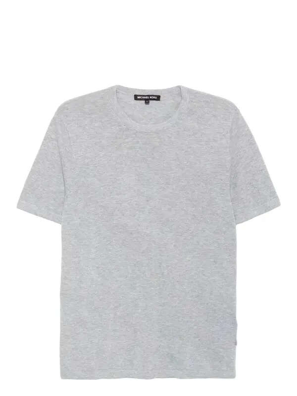 Michael Kors Cotton Knitted T-shirt - Grey
