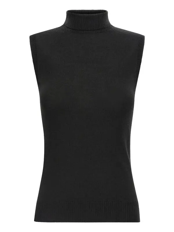 Sportmax Vertigo Wolf Top - Black