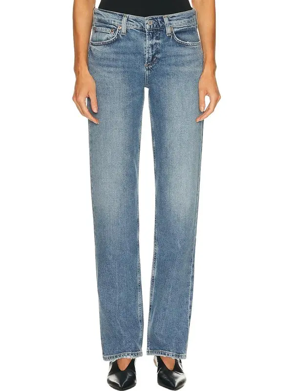 AGOLDE Low Rise Slim Jeans - Kindle