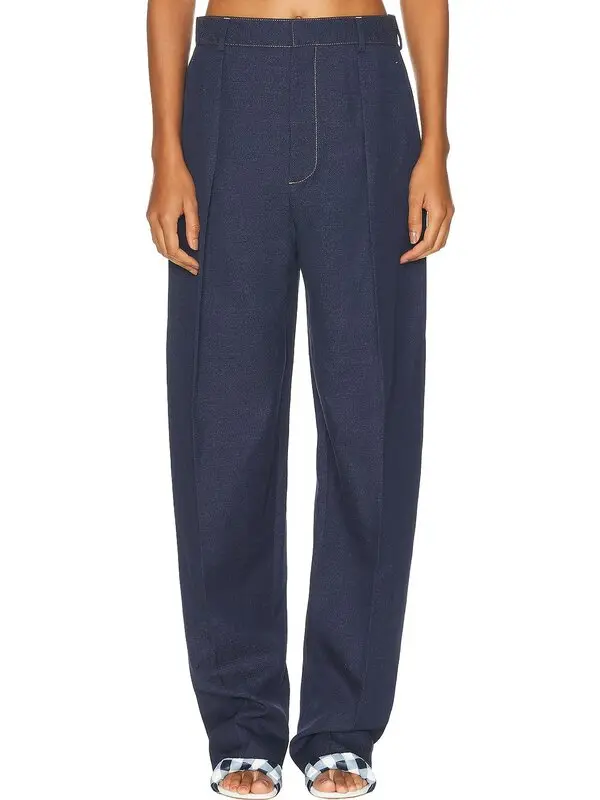Bottega Veneta Drill Trouser - Dark Indigo