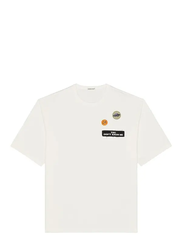 UNDERCOVERISM Crew Neck Tee - White