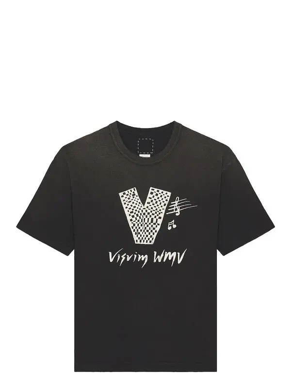 Visvim Jumbo V Crash Tee - Black