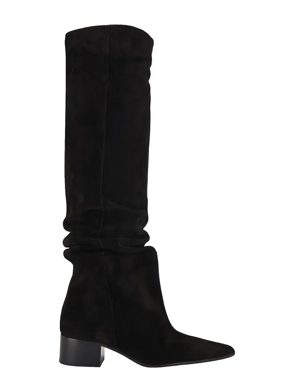 Khaite Andee Over The Knee Slouchy Boot - Black