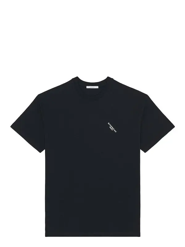 Givenchy Regular Fit Tee In Navy - Dark Navy
