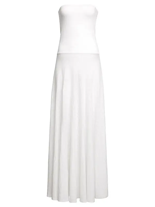 Alaïa Maxi Dress - Blanc