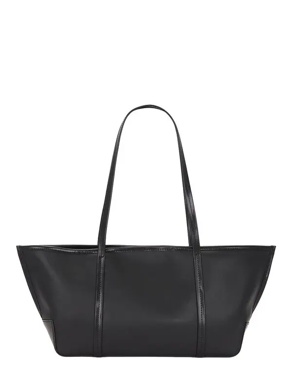ST. AGNI Slim Bateau Tote Bag - Black