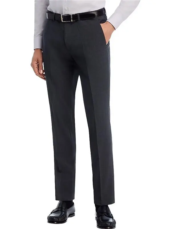 Hugo Boss Extra Slim Fit Stretch Suit Pants - Charcoal