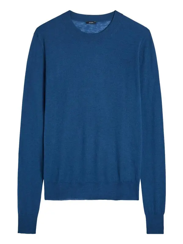JOSEPH Cashmere Knit Top - Blue