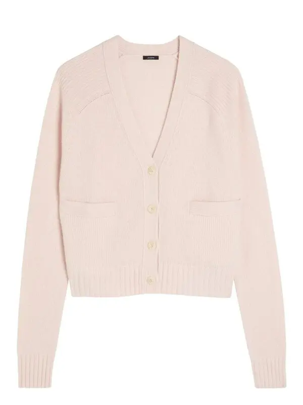 JOSEPH Cashmere Cardigan - Rose