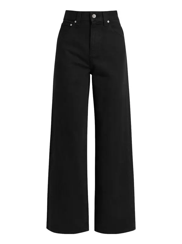 Khaite Bonnie Straight-leg Jeans - Black Other