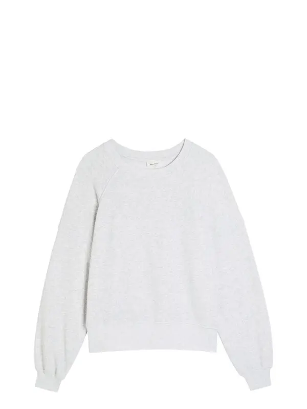 American Vintage Atubay Stretch-cotton Sweatshirt - Light Grey