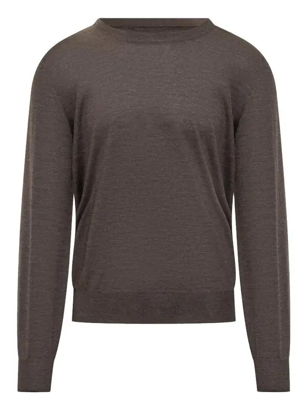 Brunello Cucinelli Wool-cashmere Sweater - Brown