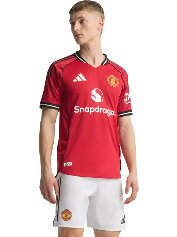 Adidas Manchester United 25/26 Home Authentic Jersey - Mufc Red