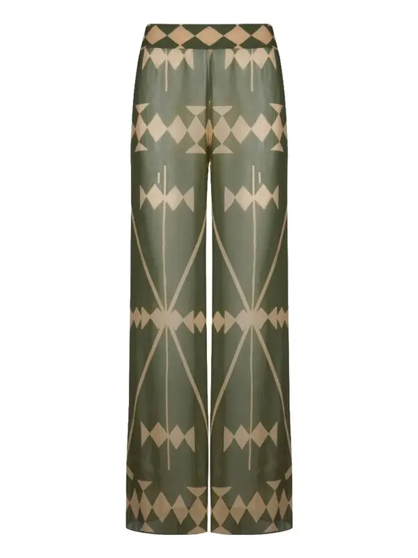 Johanna Ortiz Rapsodia Pant - Green