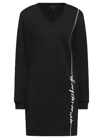 Armani Exchange Mini T-shirt Dress - Black